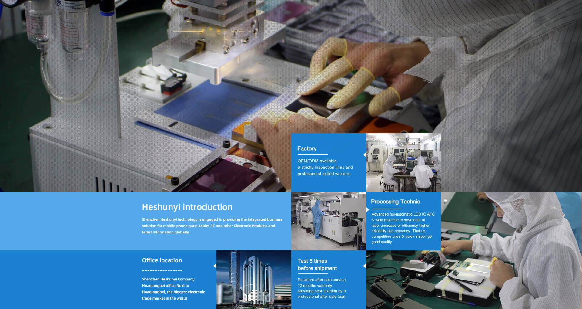 China Mobile Phone LCD Screens | Manufacturers & Suppliers | Heshunyi